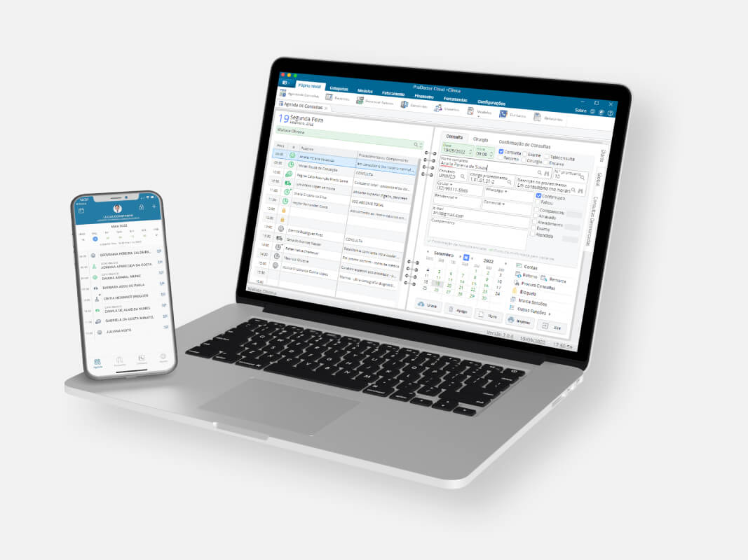 Software médico para clínicas - ProDoctor Cloud +Clínica