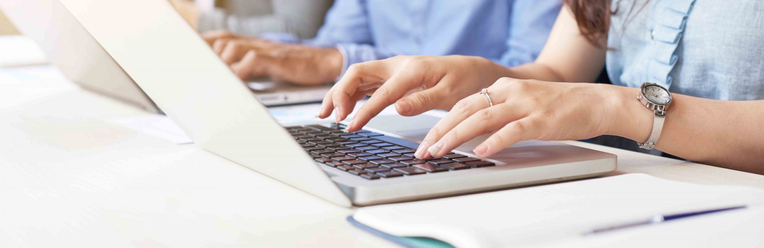 People typing on computers - Blog ProDoctor